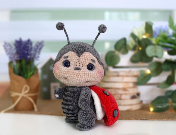 Crochet pattern Alya Ladybug