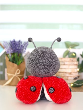 Crochet pattern Alya Ladybug