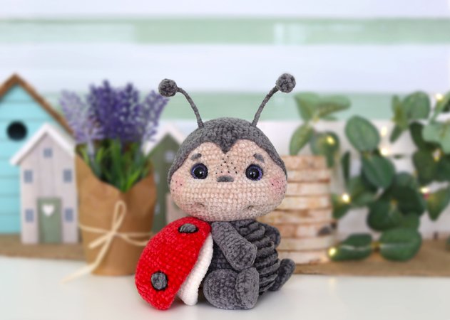 Crochet pattern Alya Ladybug