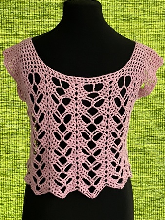 Rosetten im Crop-Top – 2 in 1 Häkelanleitungen