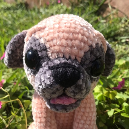 Mops Mira Häkelanleitung