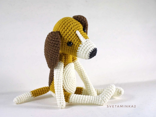 Beagle Amigurumi Pattern Dog crochet Pattern