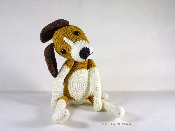 Beagle Amigurumi Pattern Dog crochet Pattern
