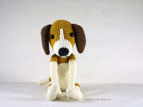 Beagle Amigurumi Pattern Dog crochet Pattern