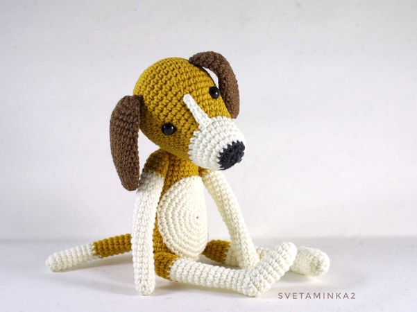 Beagle Amigurumi Pattern Dog crochet Pattern