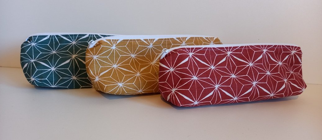 Set Mäppchen Hugo klein und groß Schnittmuster und Anleitung