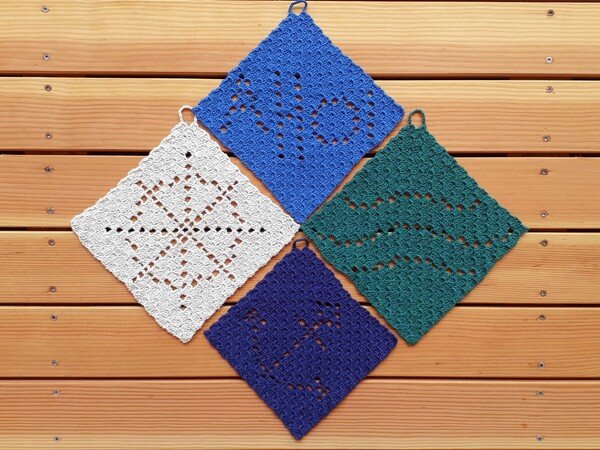 Crochet Pattern cloth "Mare"