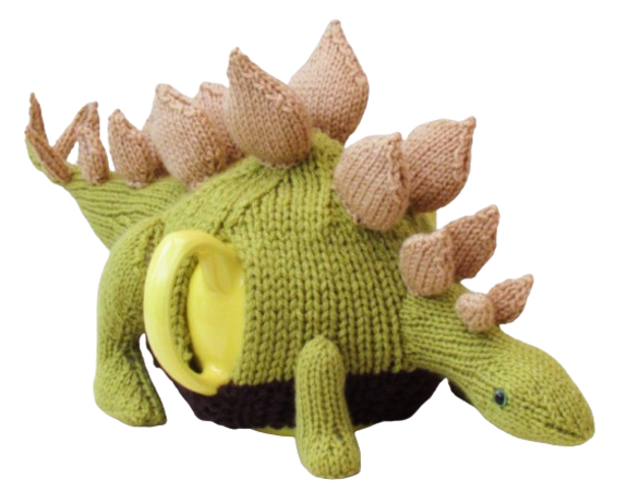 TeaCosyFolk's Stegosaurus Tea Cosy Knitting Pattern