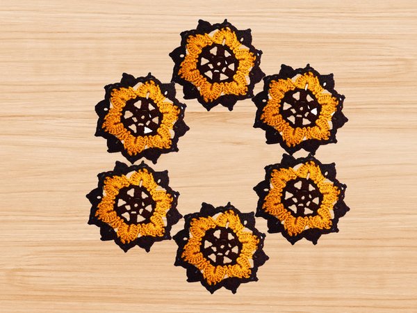 Crochet Round Motif Pattern