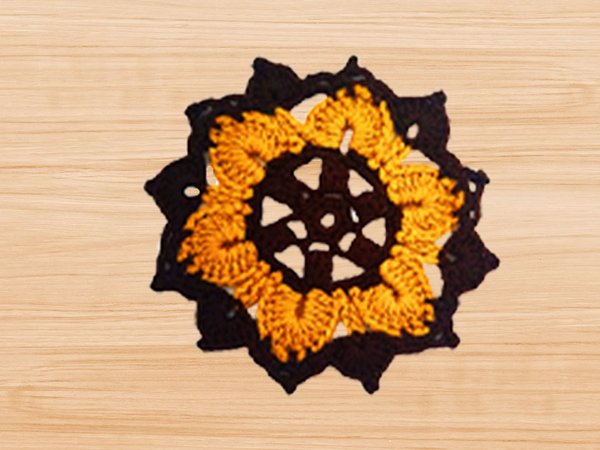 Crochet Round Motif Pattern