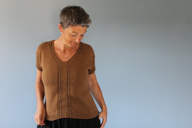 "Depot" Pullover stricken auch als Pullunder 8 Größen