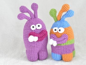 Crochet Pattern cute monster *beginner-friendly*