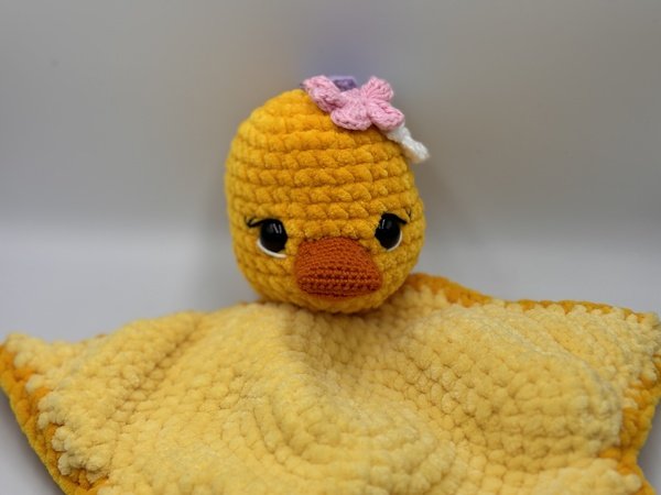 Crochet Pattern - Comforter / Lovey Duck