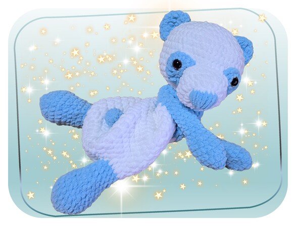 Crochet Pattern: Cuddle - Panda Paul