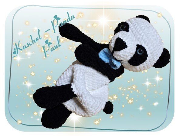 Crochet Pattern: Cuddle - Panda Paul