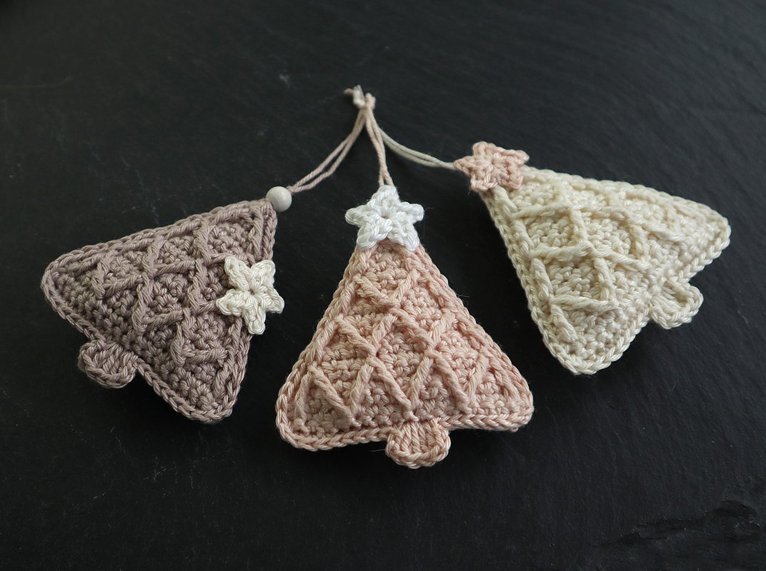 Cute Trees for Garland, Tree Decorations, Gift Tags - with Video Tutorial