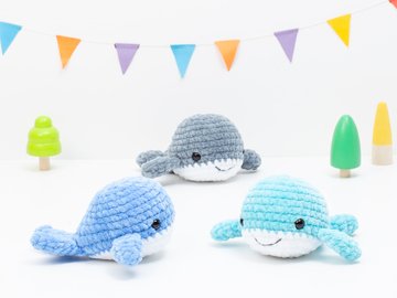 Explore the Amigurumi World with the Crochet Pattern for Whale Mare