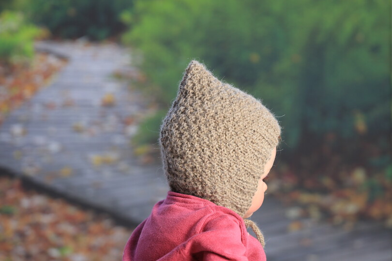 Pixi Bonnet Hat PDF Knitting Pattern