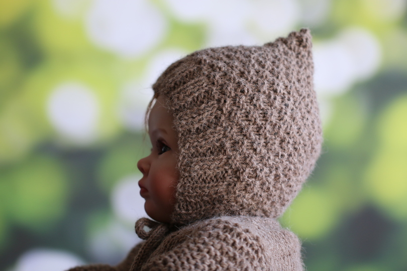 Pixi Bonnet Hat PDF Knitting Pattern