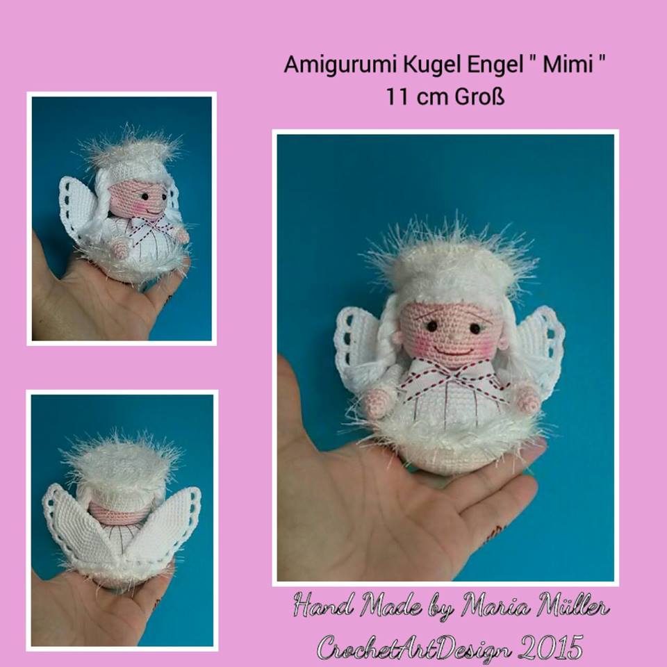 Amigurumi Kugel Engel " Mimi
