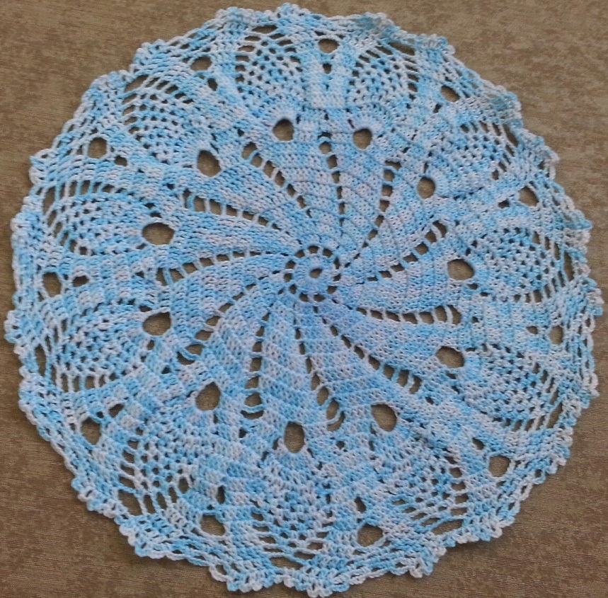 Grandma Mimi's Spinning Pineapple Doily Pdf Pattern