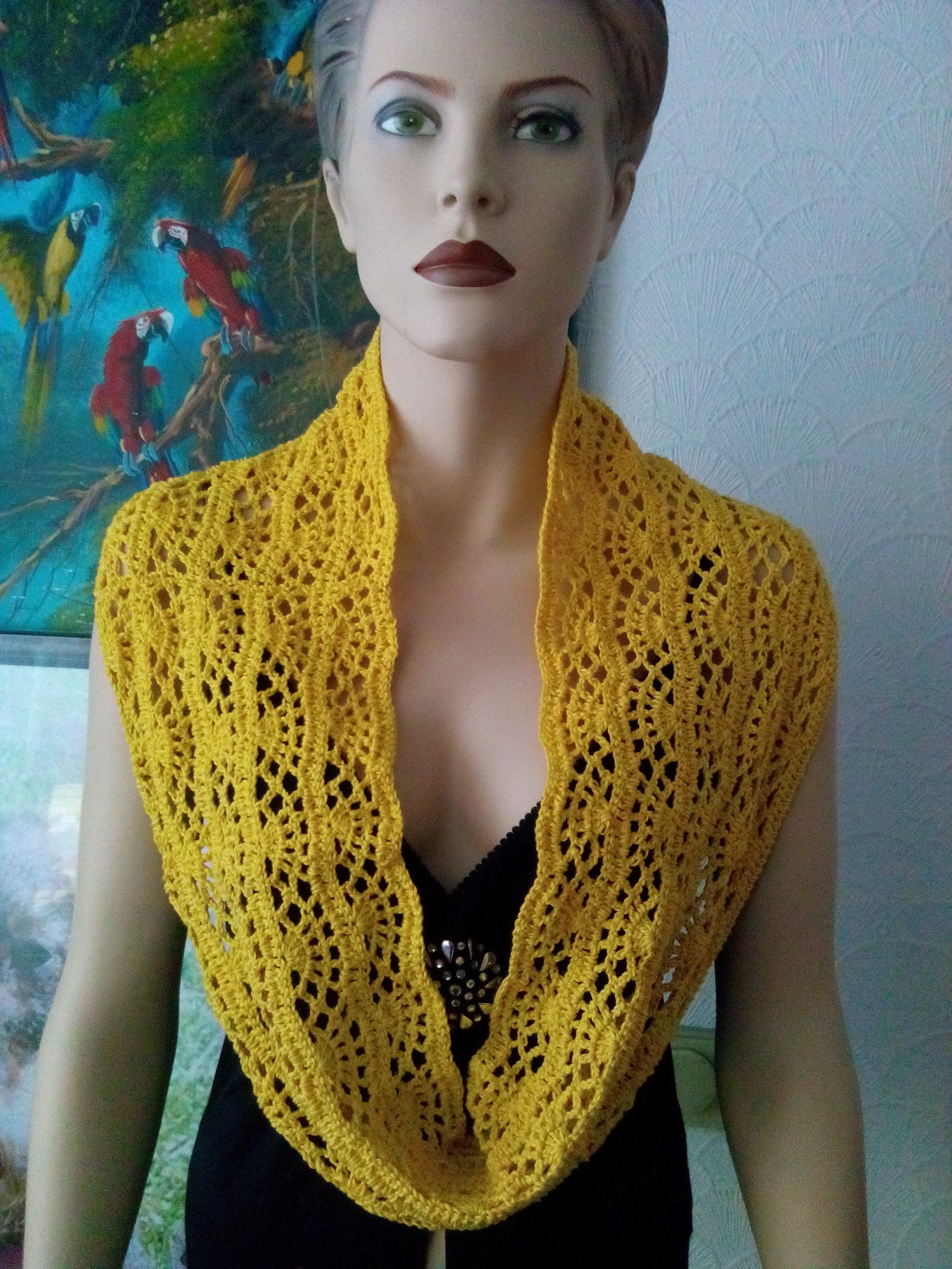 Häkelanleitung Sunshine Loop