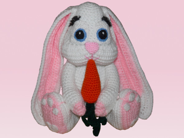 Crochet Pattern Ruby the bunny