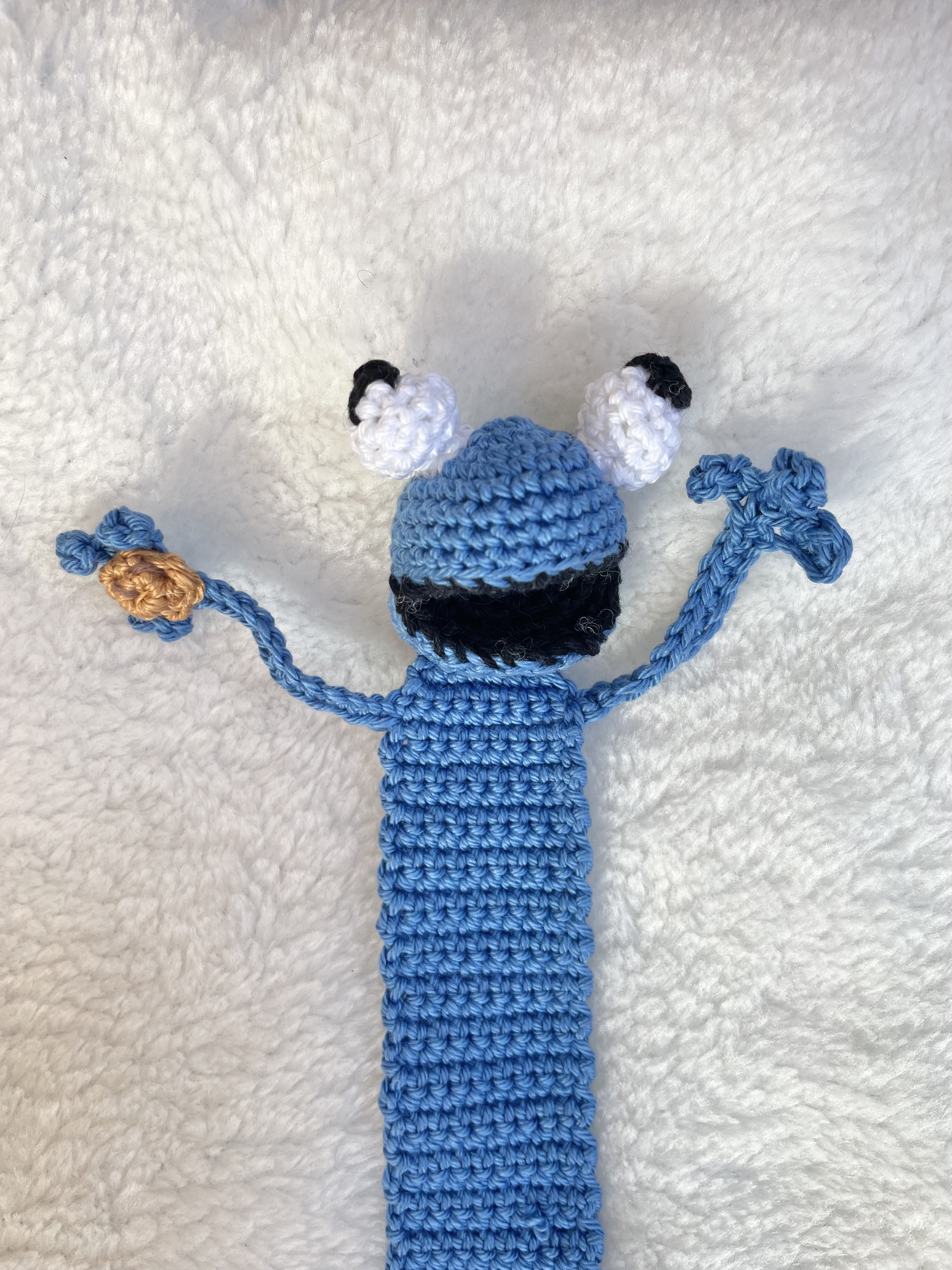 Häkelanleitung Lesezeichen Monster