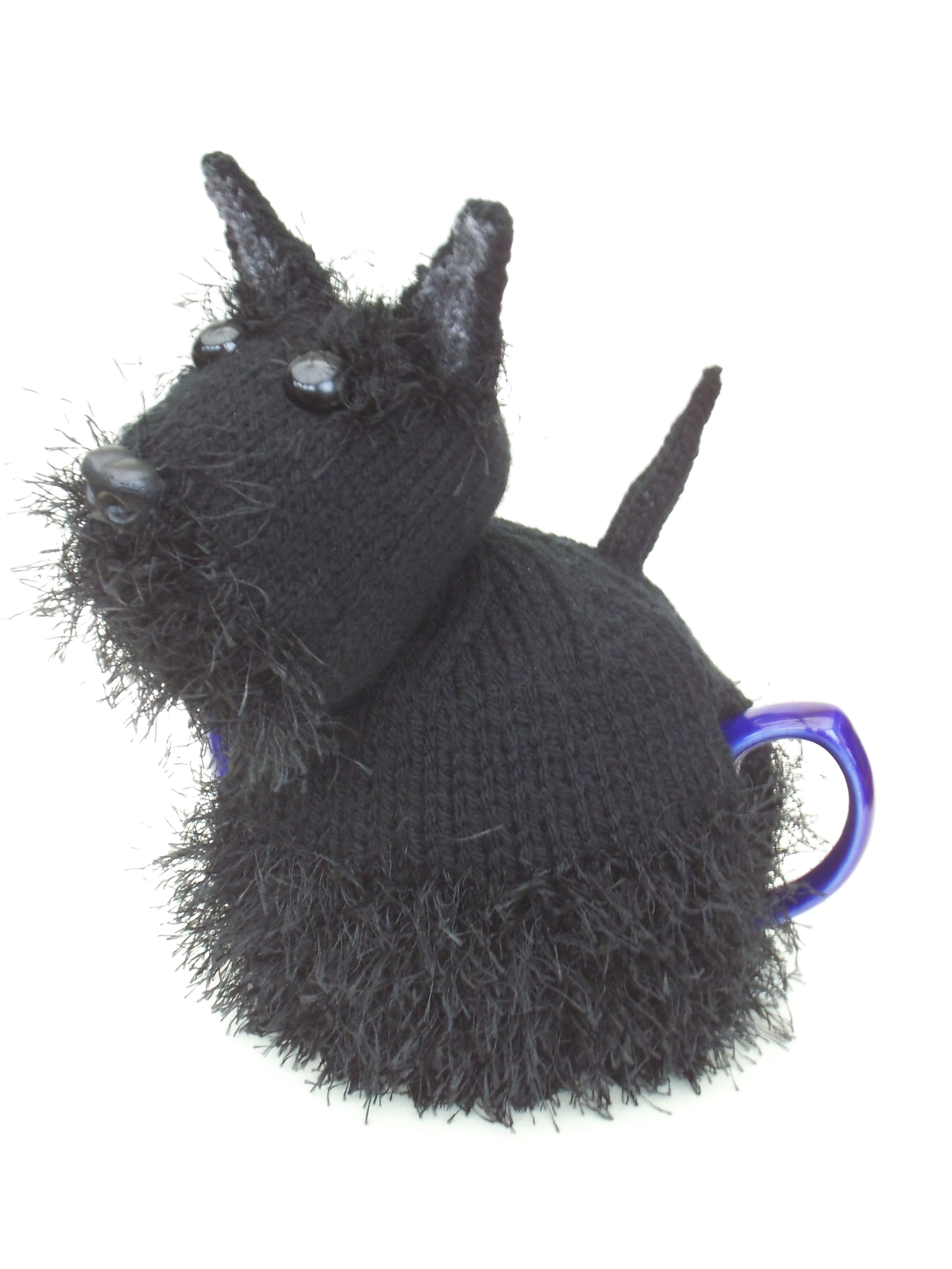 Scottie Dog Tea Cosy Knitting Pattern