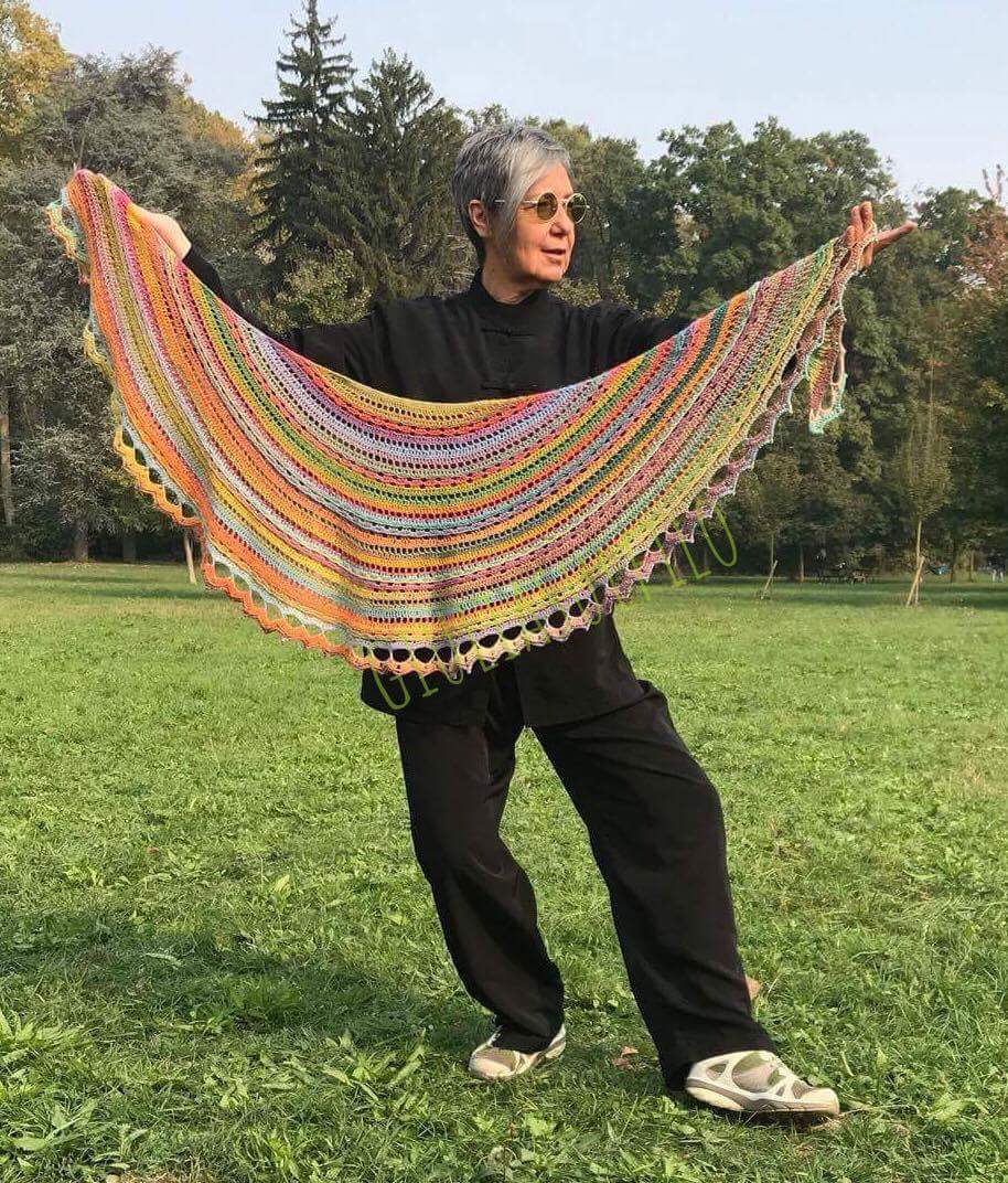 Pagoda Shawl