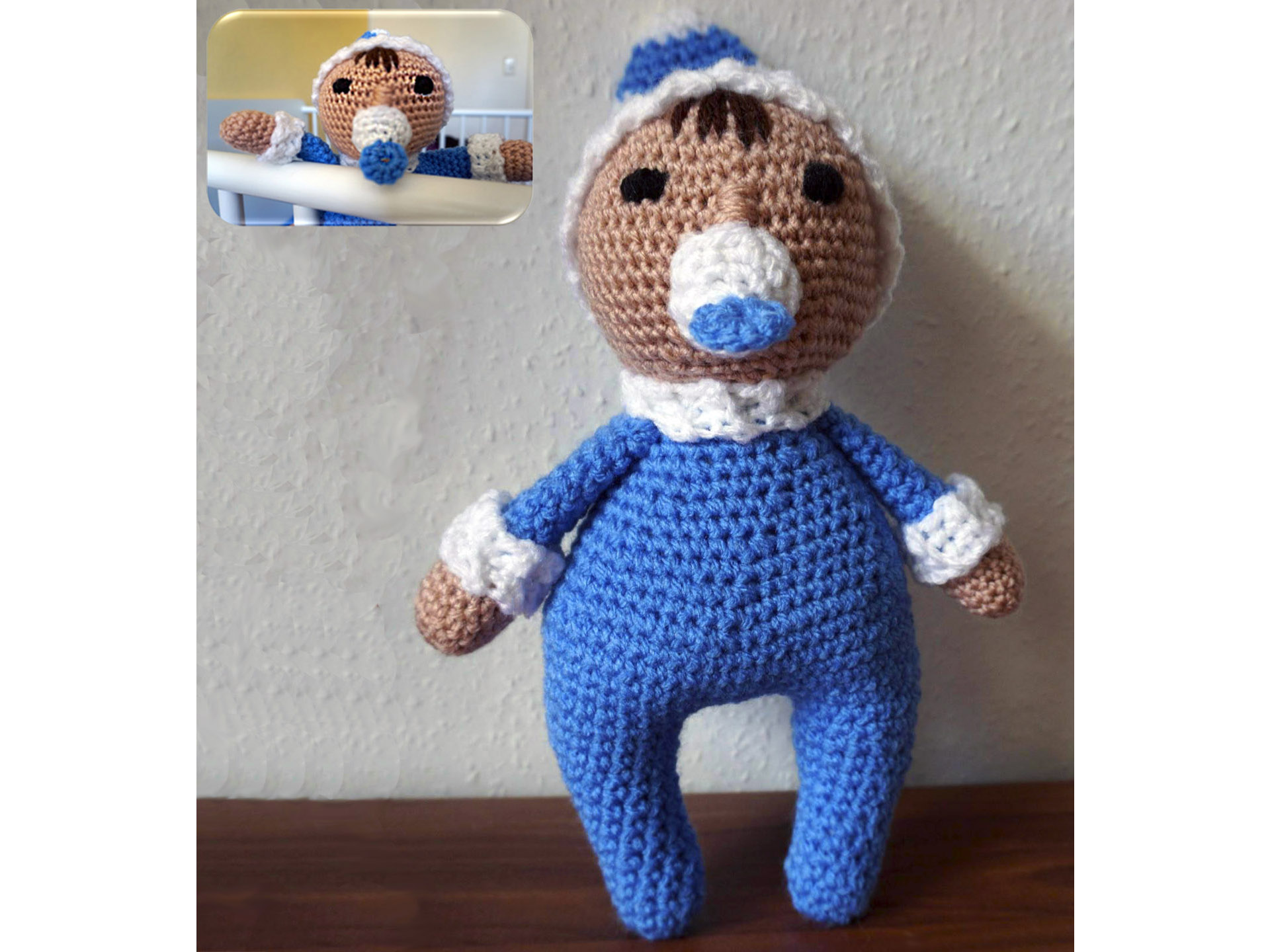 Create Your Own Sleepy Doll Pepé - Crochet Pattern for Amigurumi Doll