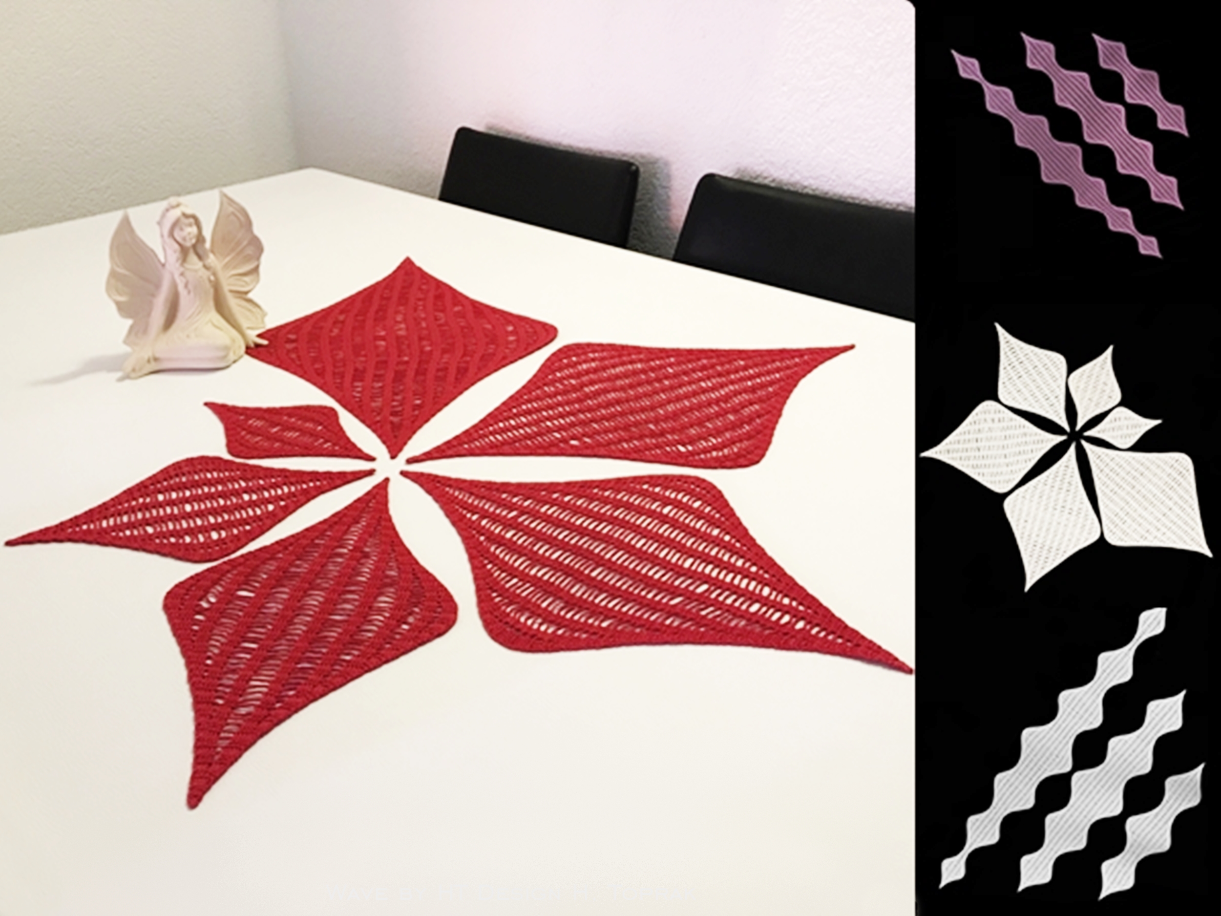 Crochet pattern Wave