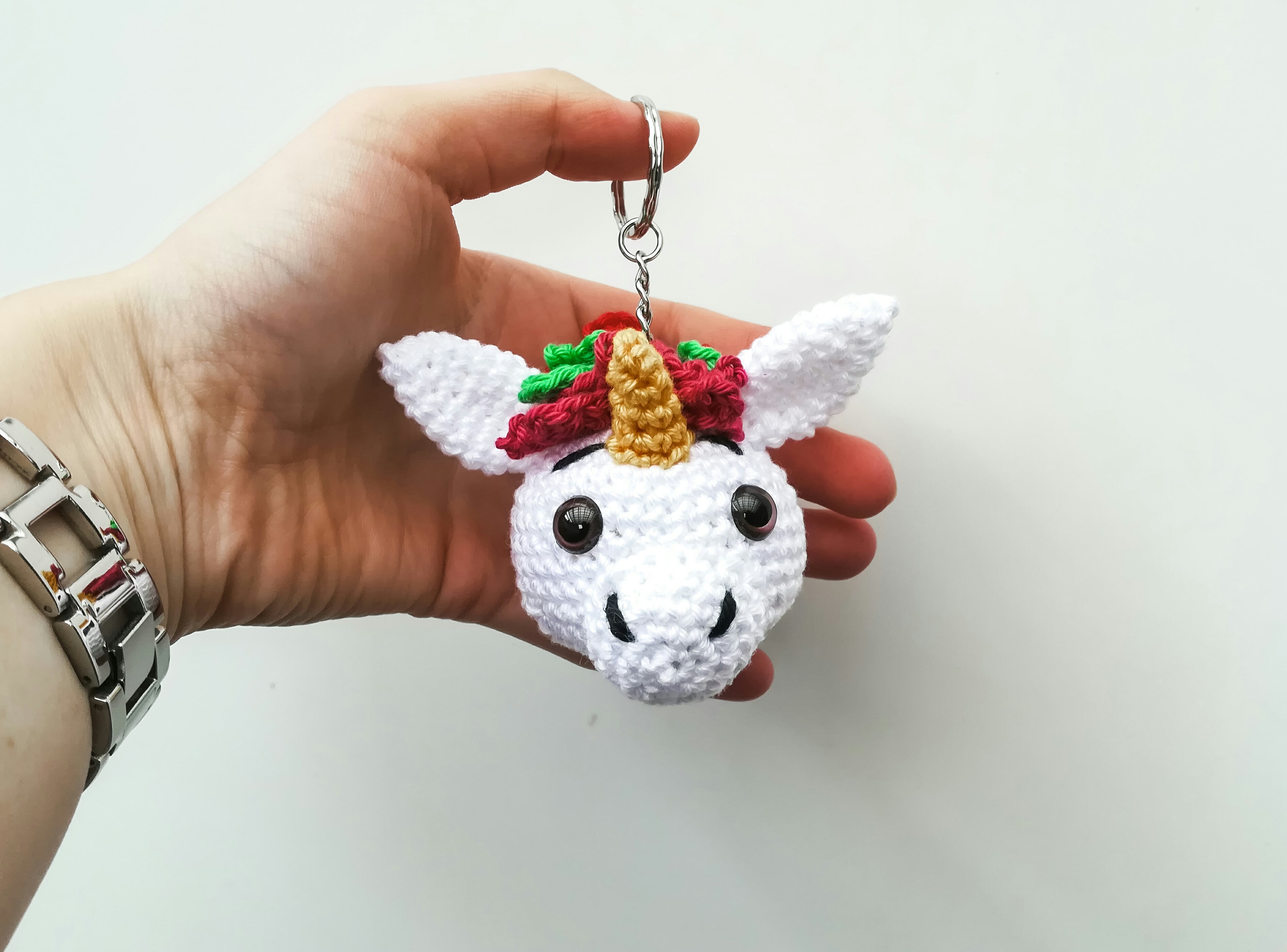 Fast & Easy: Crochet Your Own Unique Unicorn Key Chain