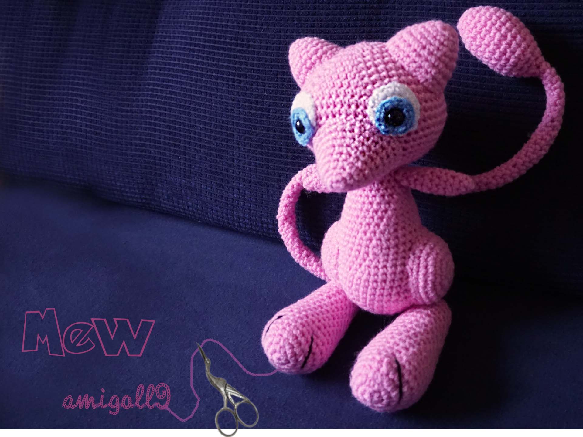 Crochet Pattern for the Mew - Get Crafty with Amigoll9