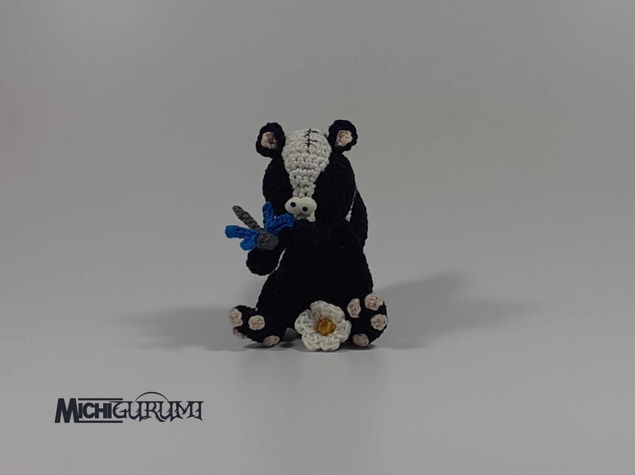 Häkelanleitung: Mini - Stinktier