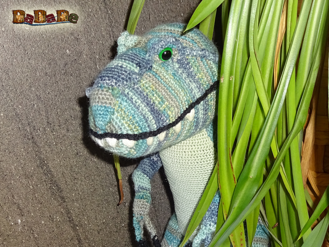 Häkelanleitung Terry-Rex, von DaDaDe