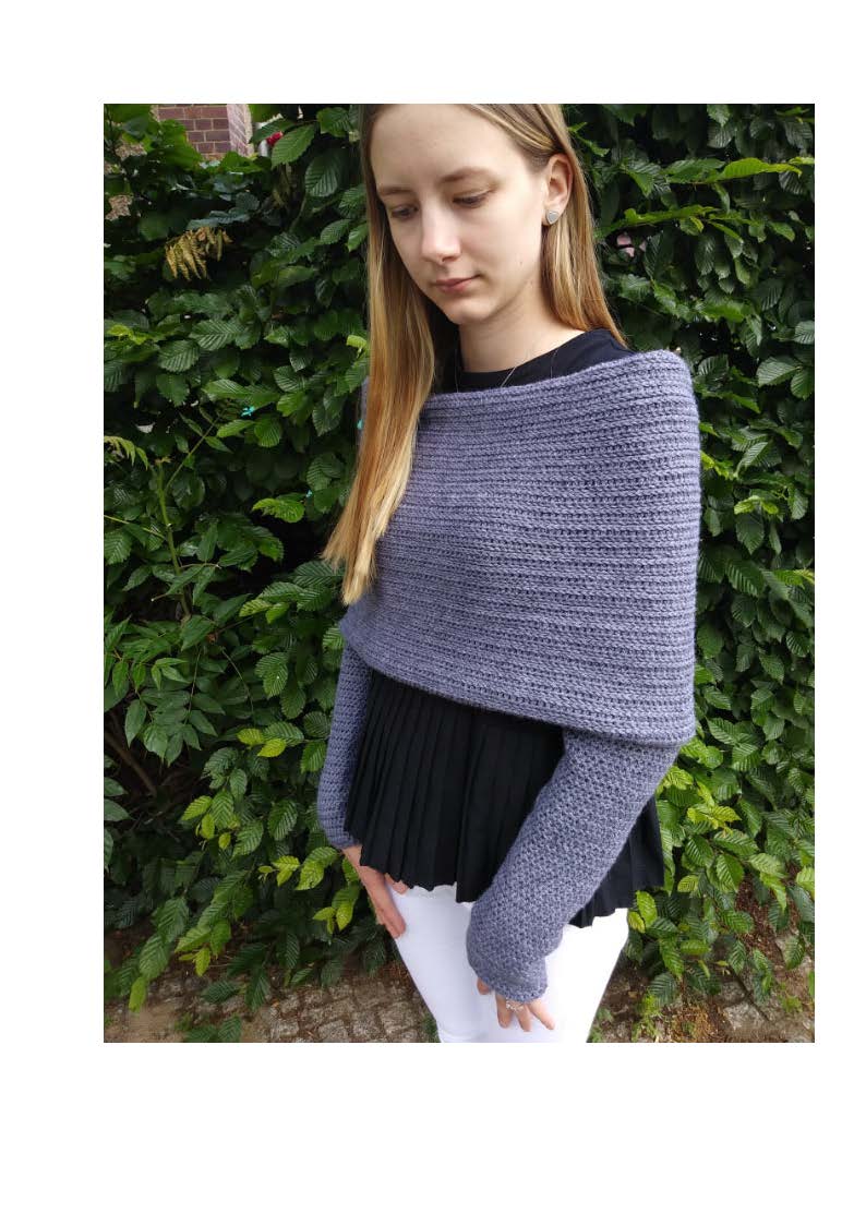 crochet pattern top "Marie"