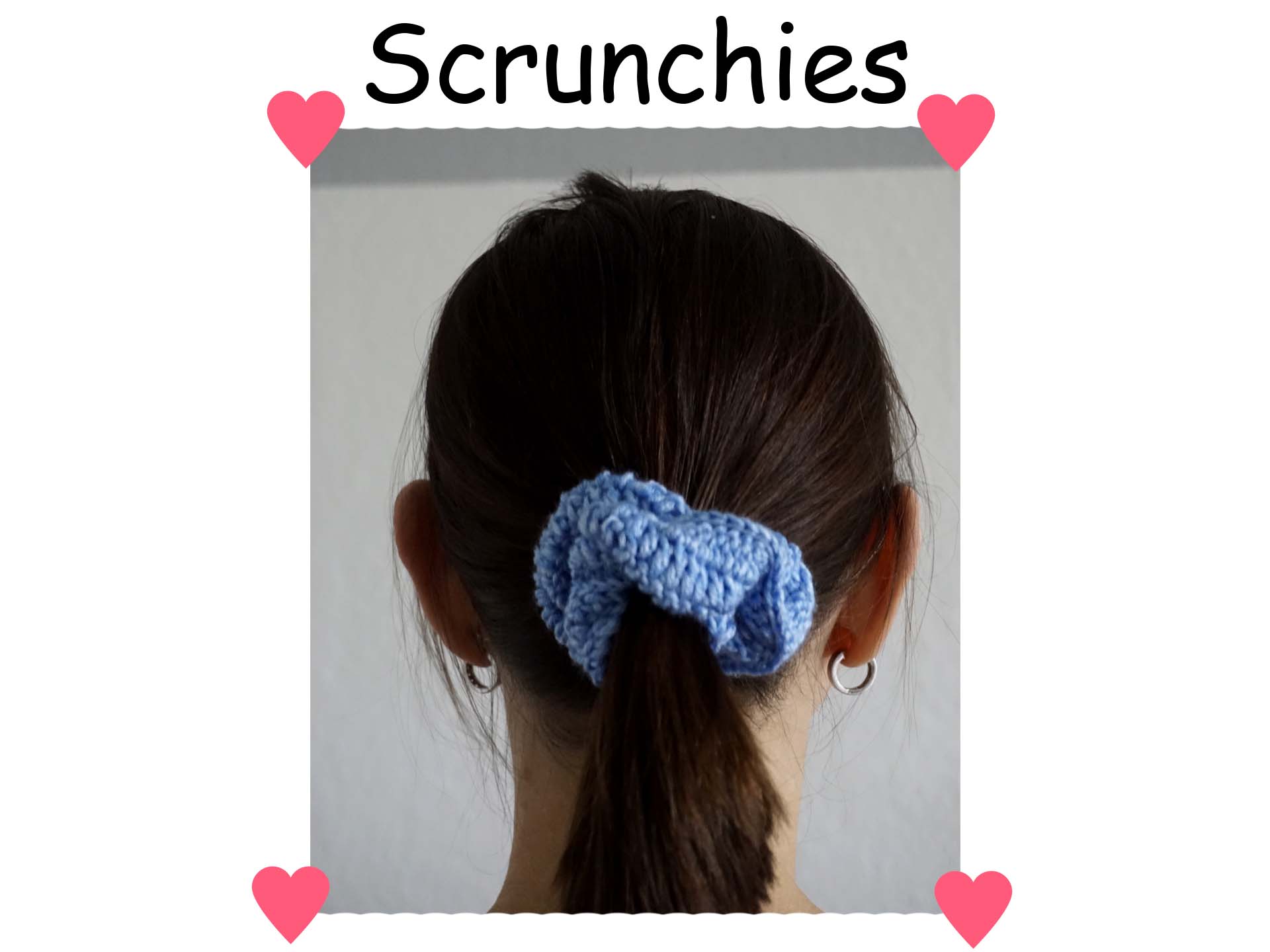 Simple Crochet Pattern: Women's Scrunchie - Step-by-Step Guide