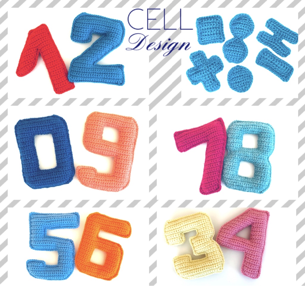 numbers crochet pattern