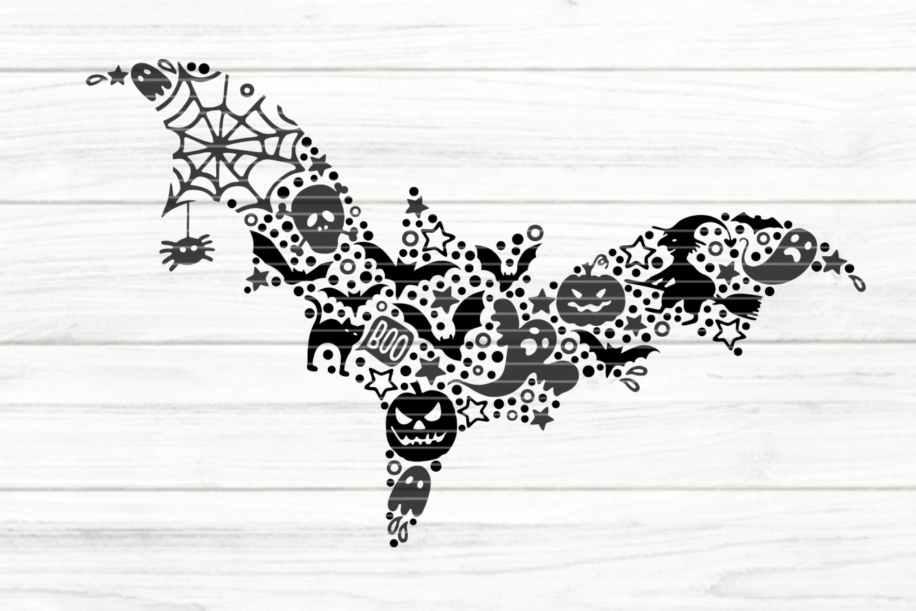 Fledermaus Plotterdatei SVG DXF FCM