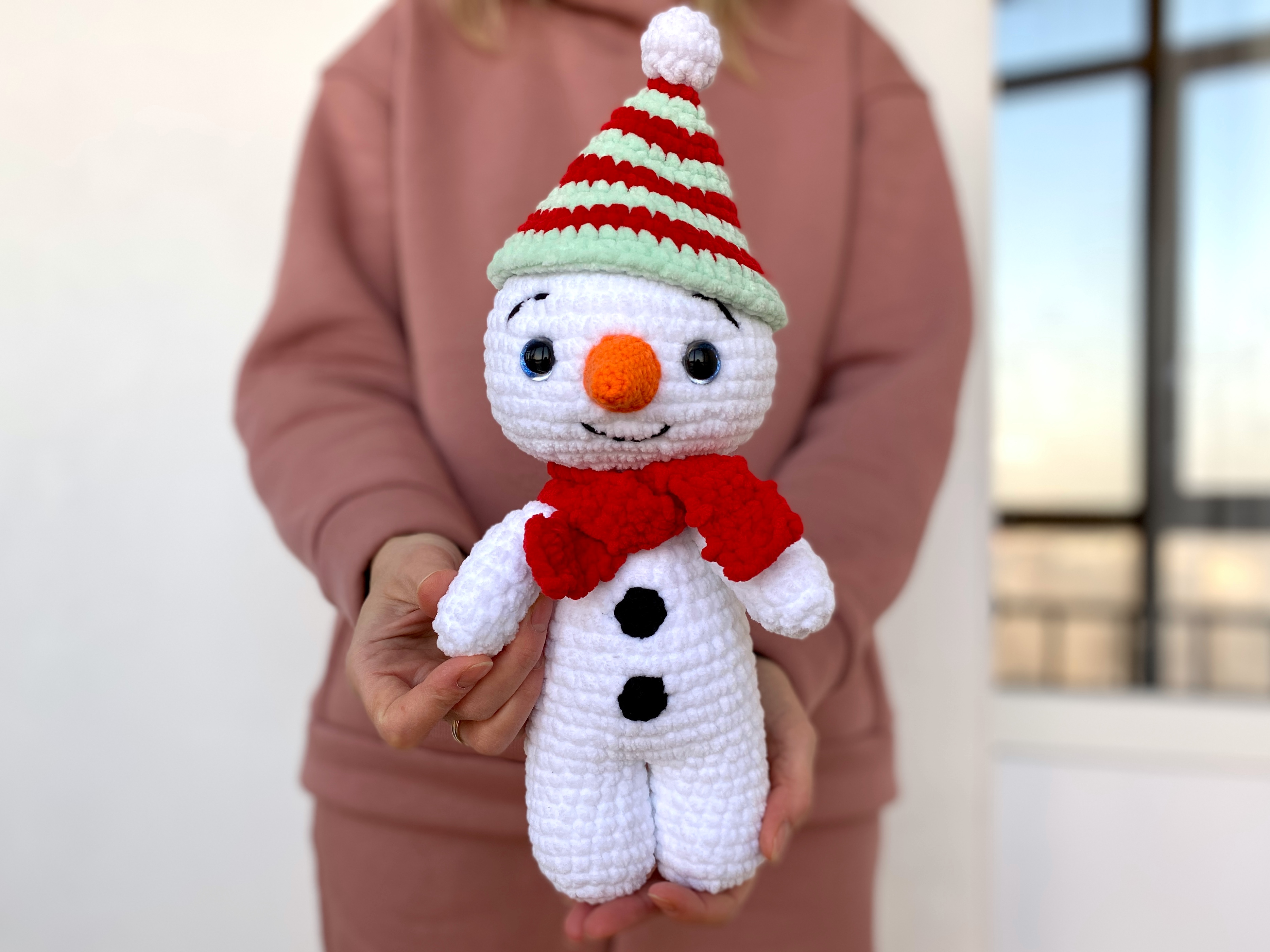 Snowman Crochet Pattern