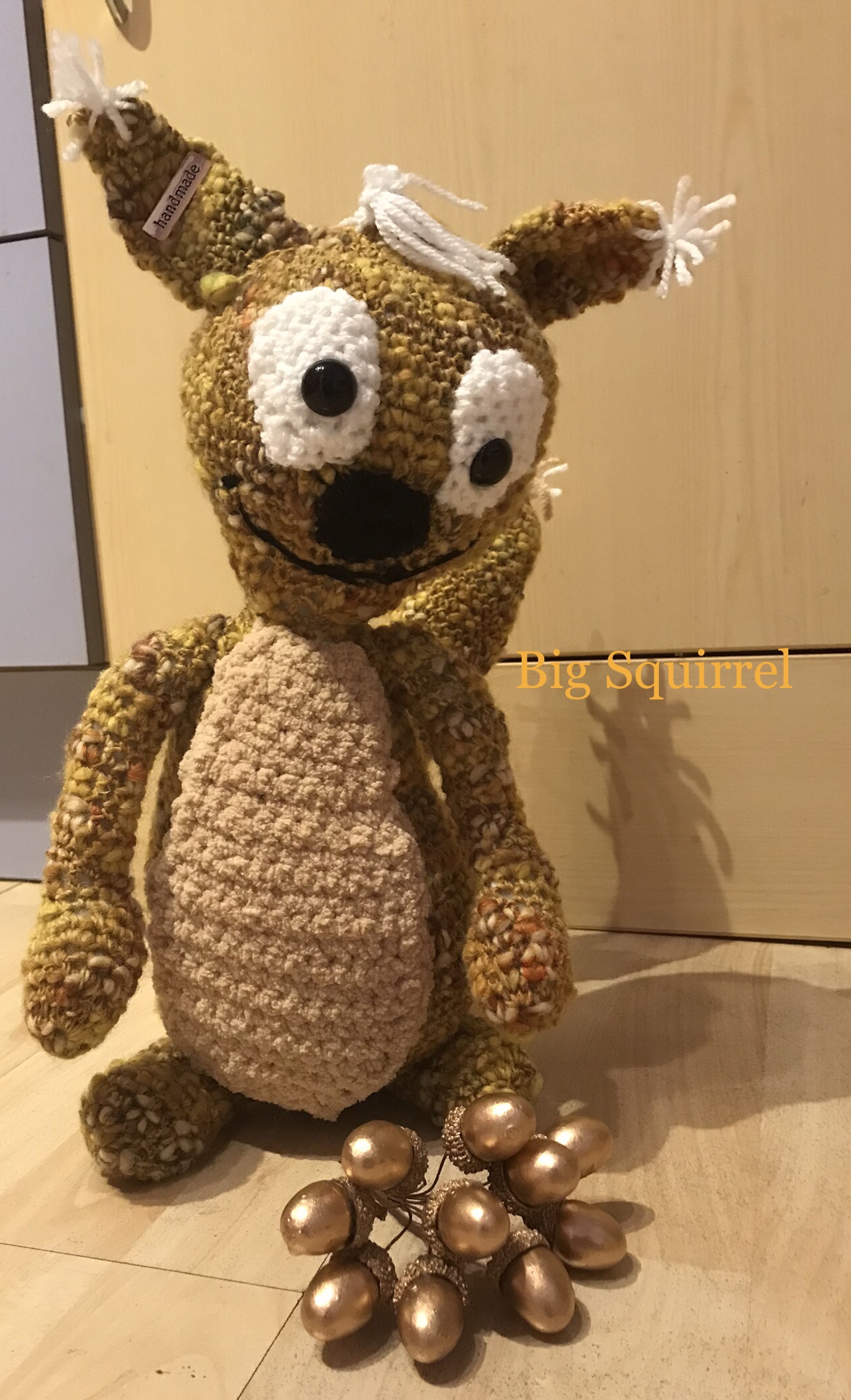 Anleitung Eichhörnchen "Big Squirrel" knuddelig