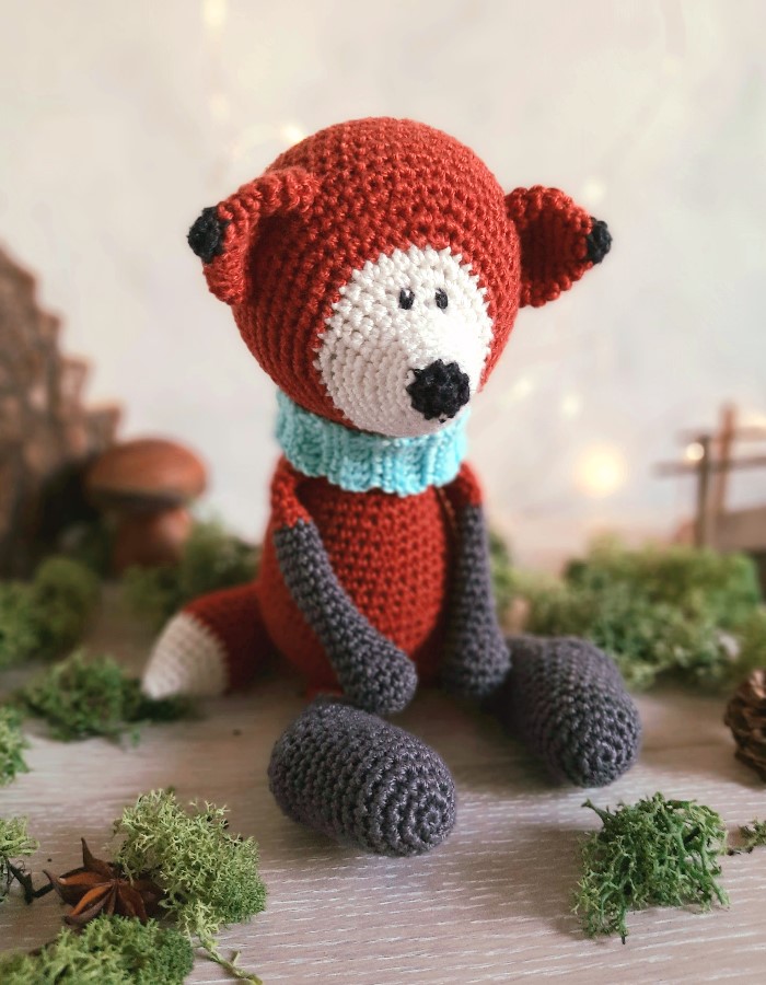 Häkelanleitung Fuchs 'Rodney'