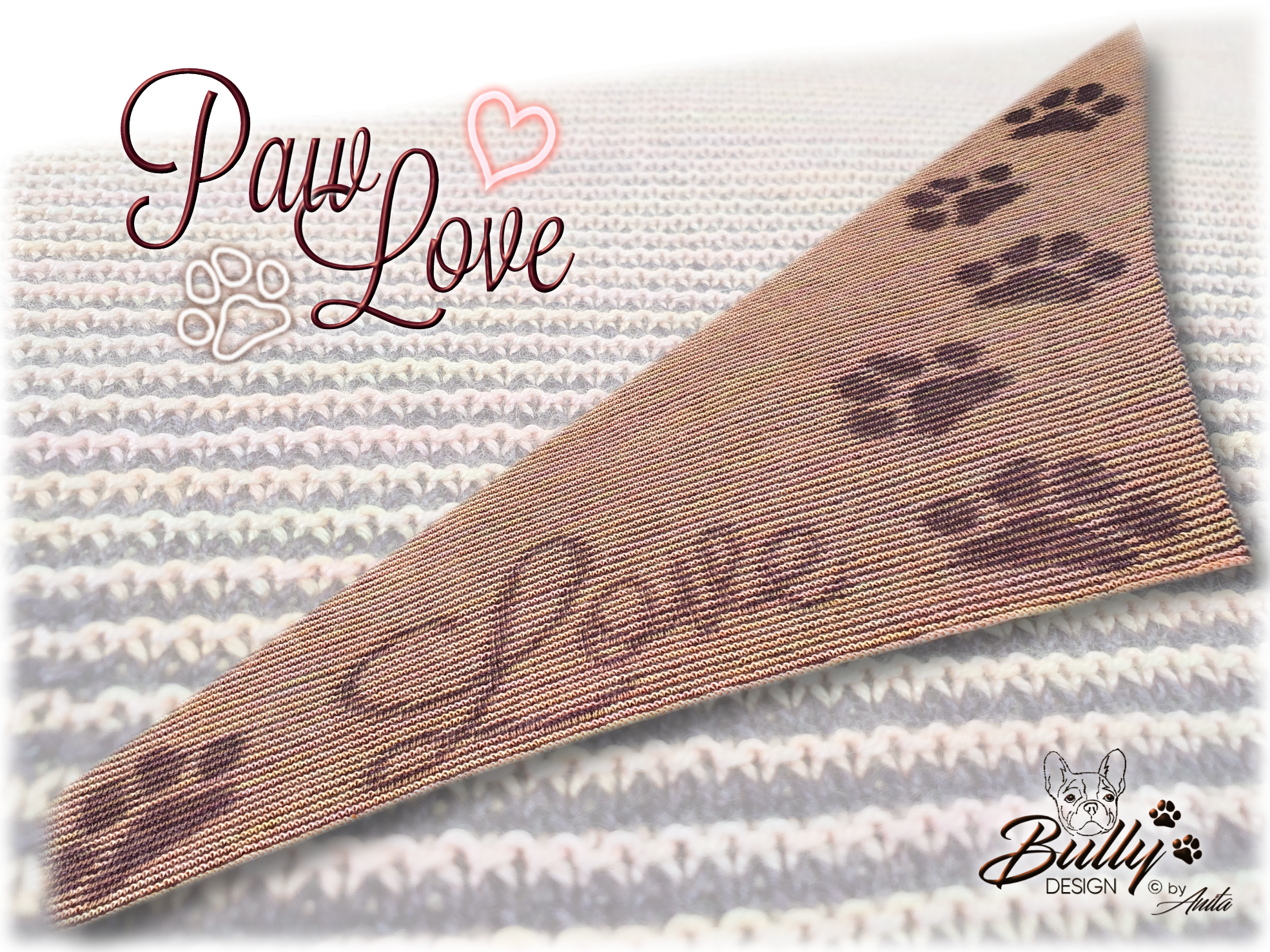 PAW LOVE - Das Tuch für alle Pfötchenliebhaber