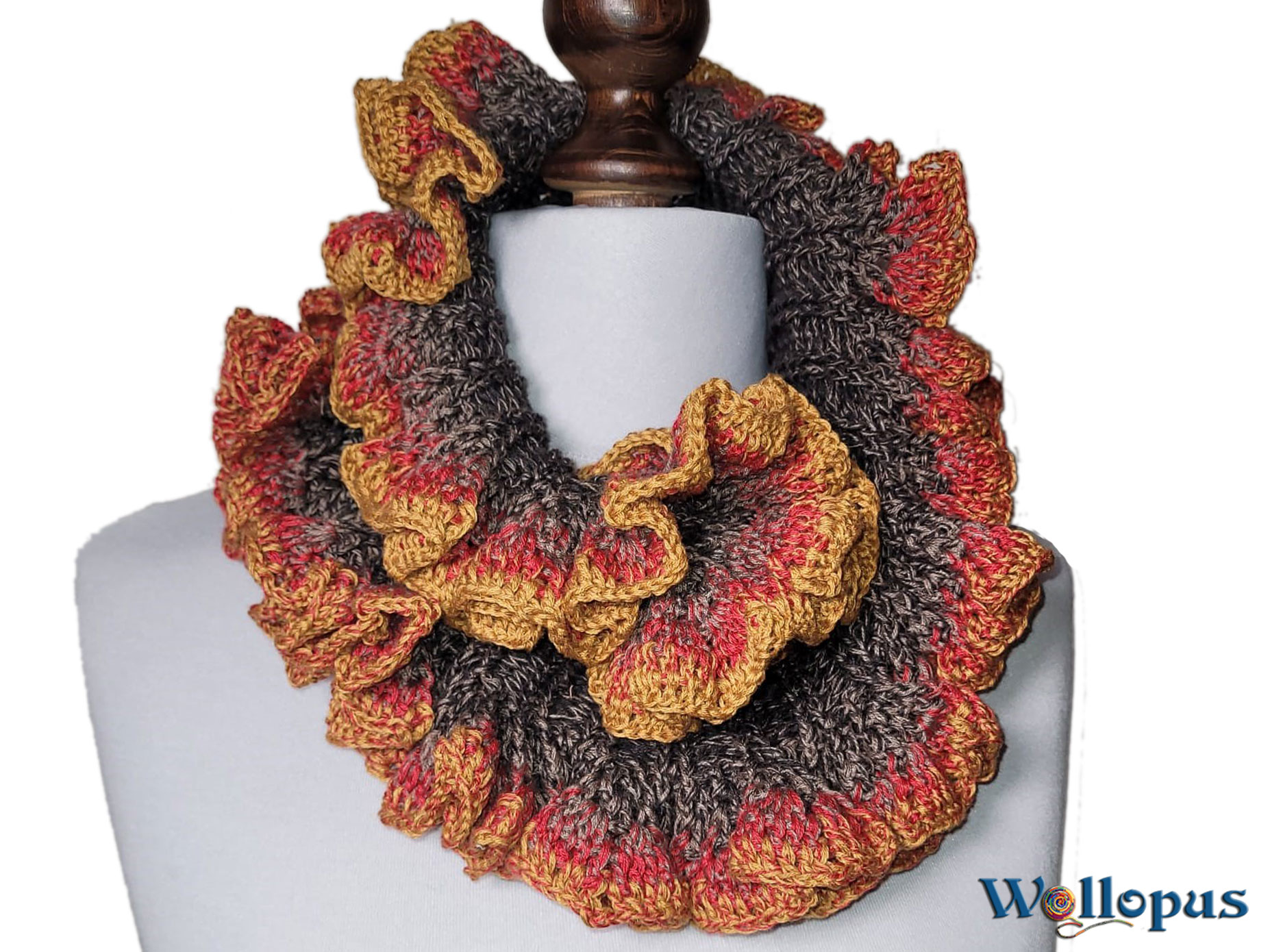 Möbius-Loop, gehäkelt