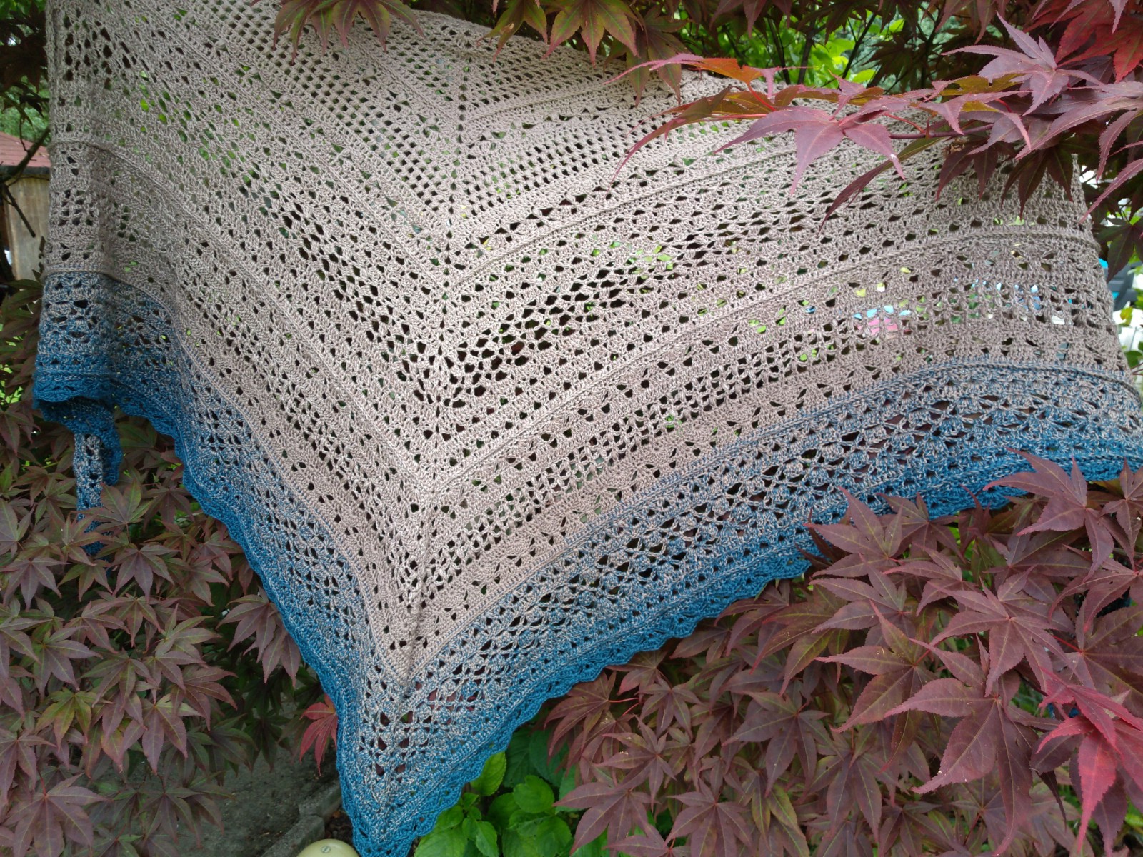 Häkelanleitung Tuch New Friends