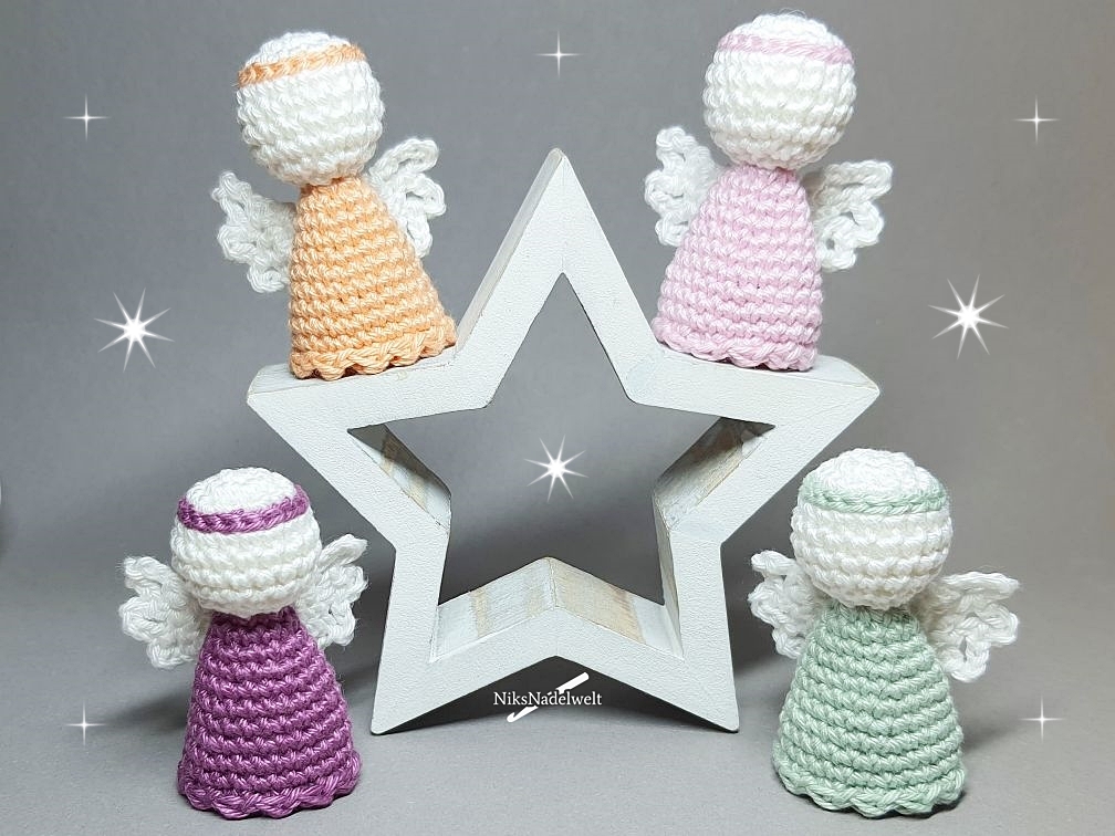 Engel häkeln // weihnachtliche Engel