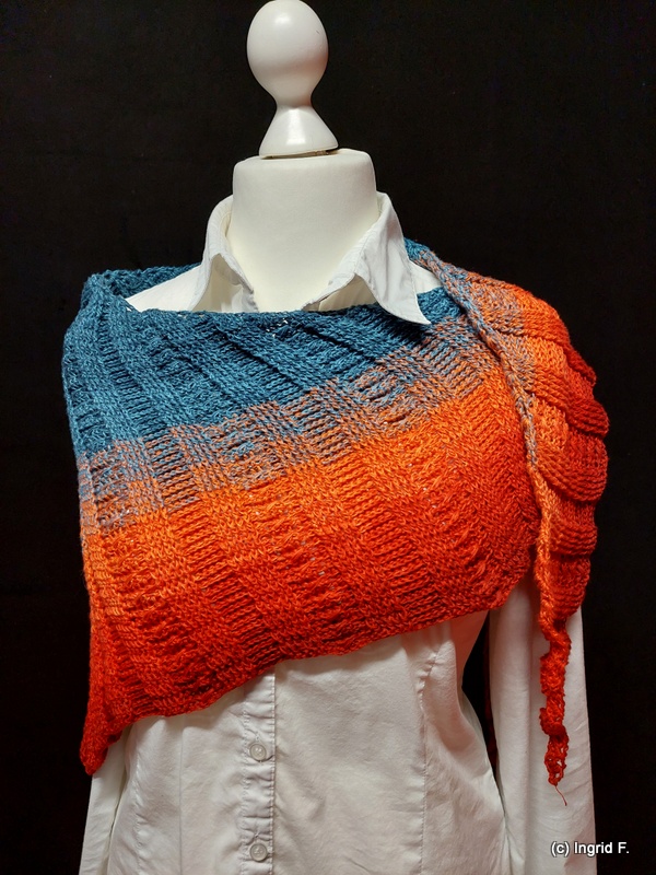 Zimata - Dreieckstuch in der flachen Variante