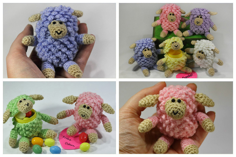 Häkelanleitung Ü-Pet Schafe "Lammy" & "plÜsch"