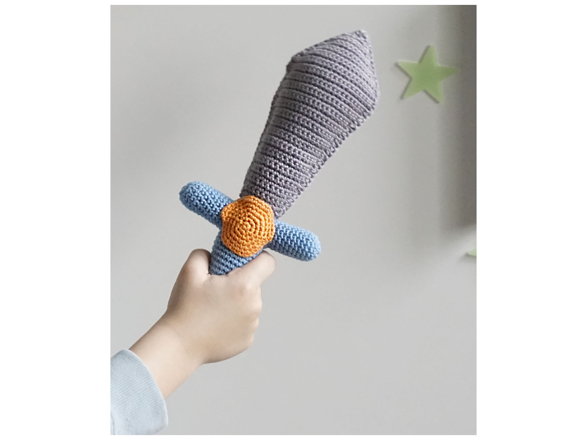 Crochet Pattern for the Magic Sword - Create Your Own Magical Toy!